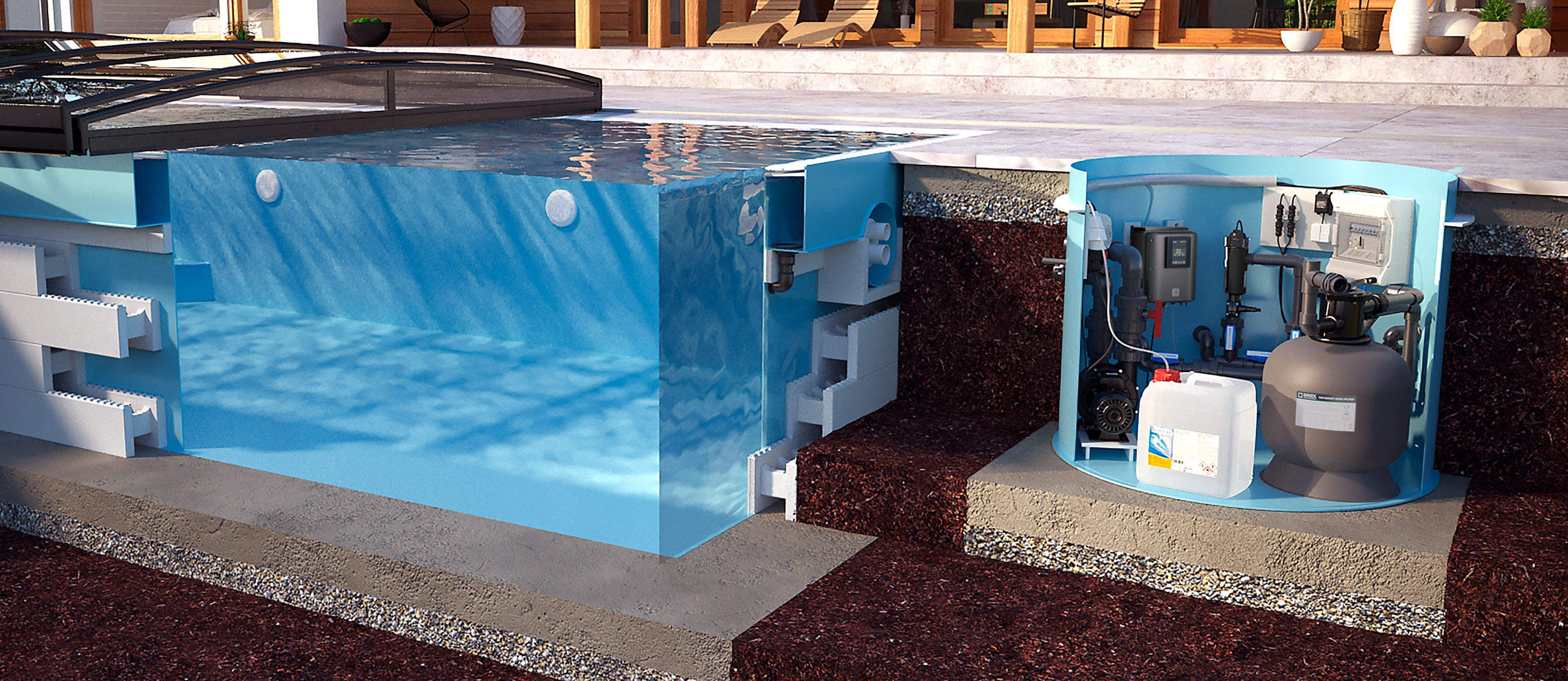 Technikschacht | ALBIXON a.s.