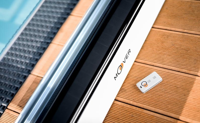 Elektrische Poolabdeckung MOOVER | ALBIXON a.s.